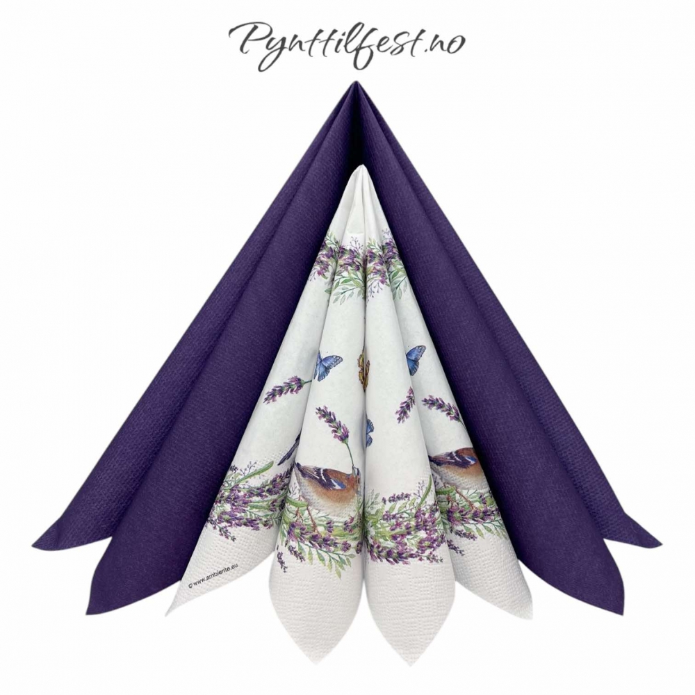 Servietter Lunsj Chaffinch 20stk | Pynt Til Fest. Tips, inspirasjon og ...