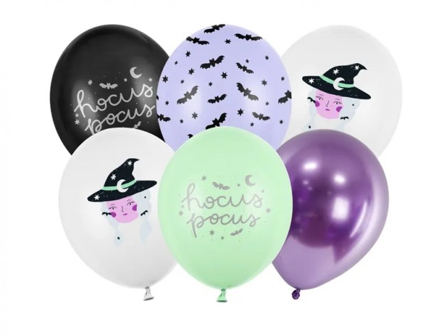 Ballonger Witchmix 6stk | Konfirmasjon, bryllup, dåp, bursdag og fest ...